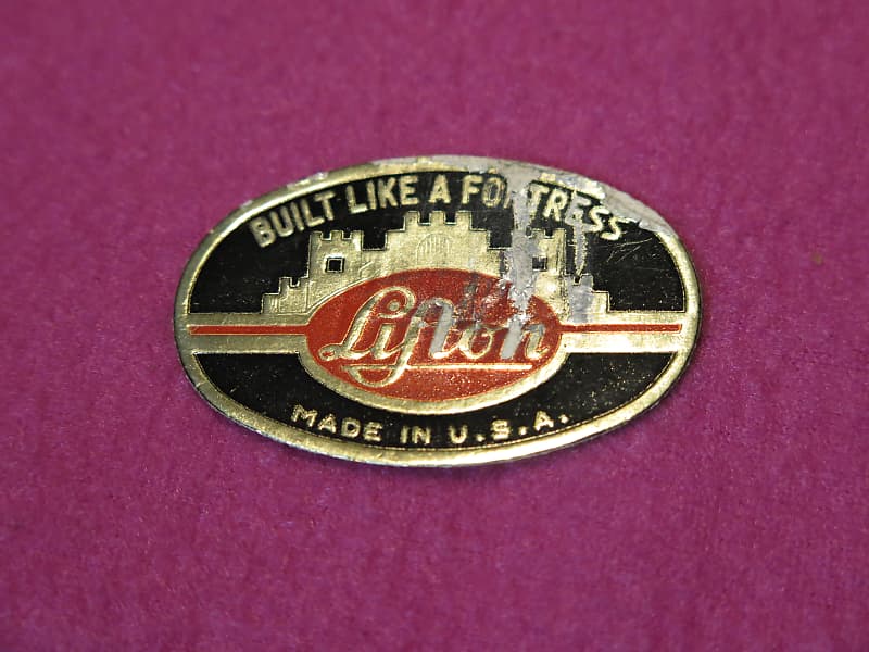 vintage 1959 Lifton case badge logo for Gibson Les | Reverb Australia