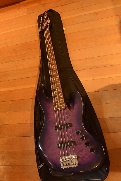 ESP M-V New York USA Custom Shop American 5-String Jazz Bass | Reverb