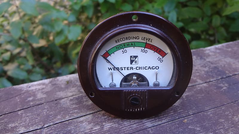 Webster- Chicago Level or VU meter | Reverb
