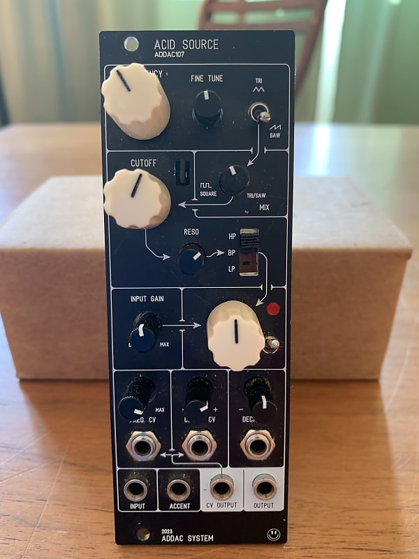 ADDAC System 107 Acid Source 2023 - Black | Reverb