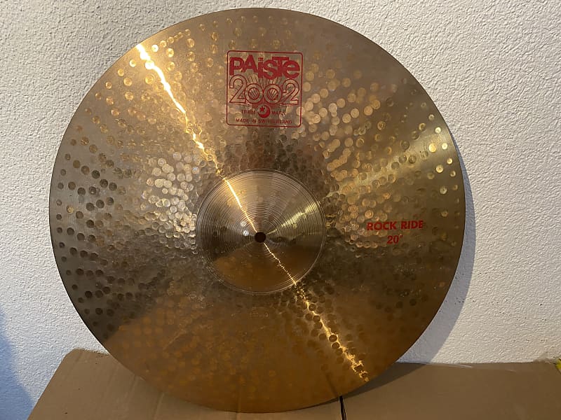 Paiste 2002 20” Rock Ride | Reverb