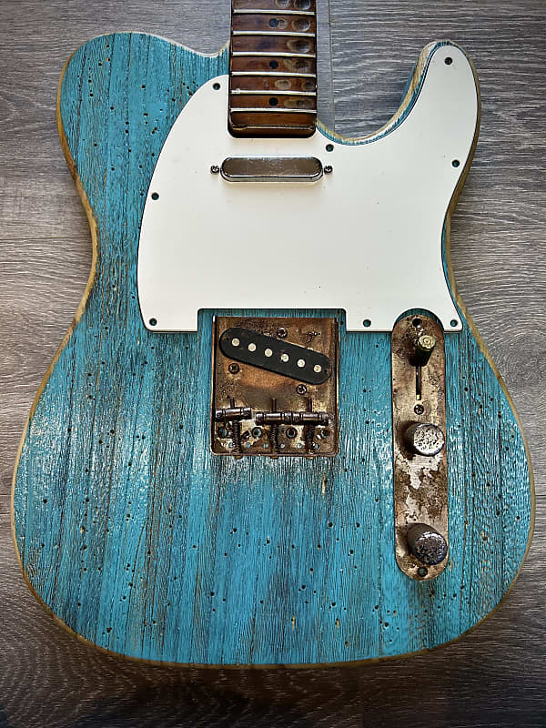 Pistols Crown Barncaster Tele GUITAR BODY ONLY PARTCASTER USA | Reverb