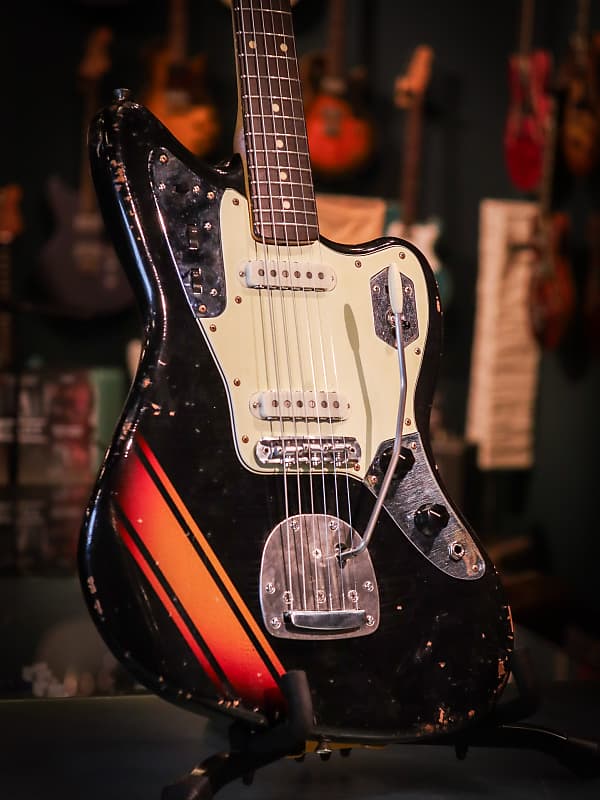 Kauffmann '63 JG Black over 3-Tone Sunburst | Reverb