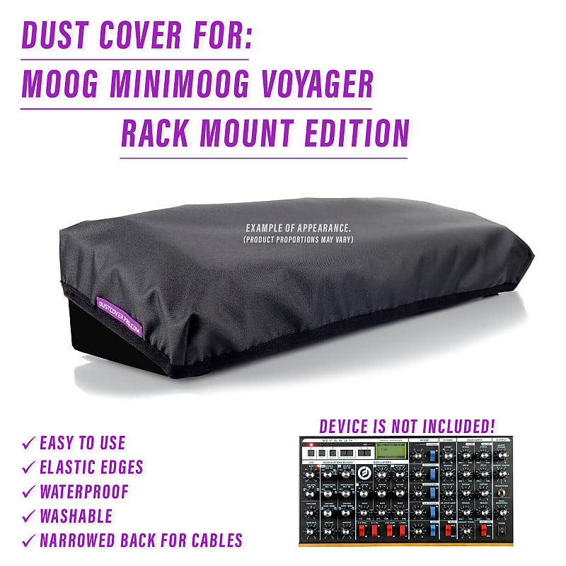 DUST COVER for MOOG MINIMOOG VOYAGER RACK MOUNT EDITION | Reverb