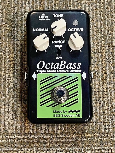 EBS Octabass Bass Guitar Effects Pedal, Very Good Condition | Reverb