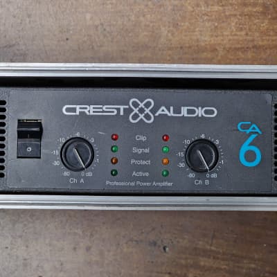Crest Audio CA6 1500W Power Amp | Reverb