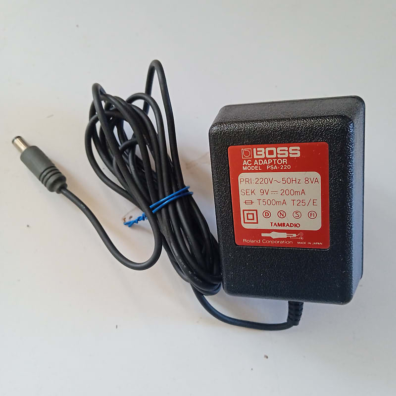 From the '80s : Boss PSA-220 AC adaptor 220V , made in Japan | Reverb