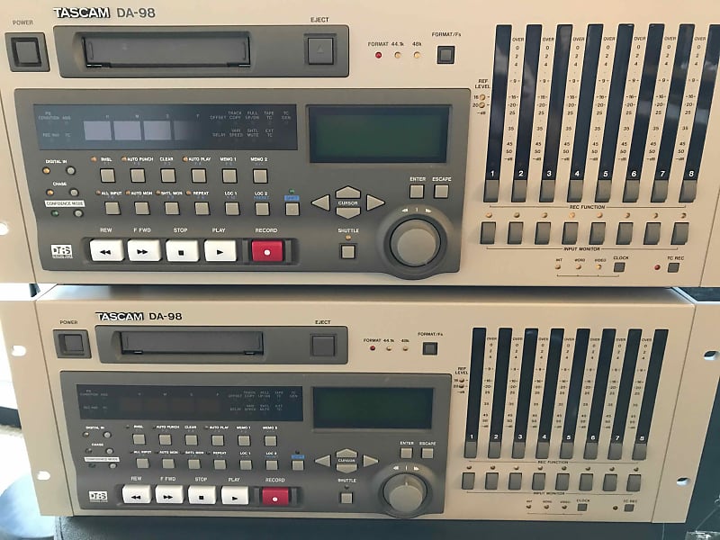 2 Tascam DA98 , DA30MKII, Alesis ADAT BUNDLE (da88,88) | Reverb