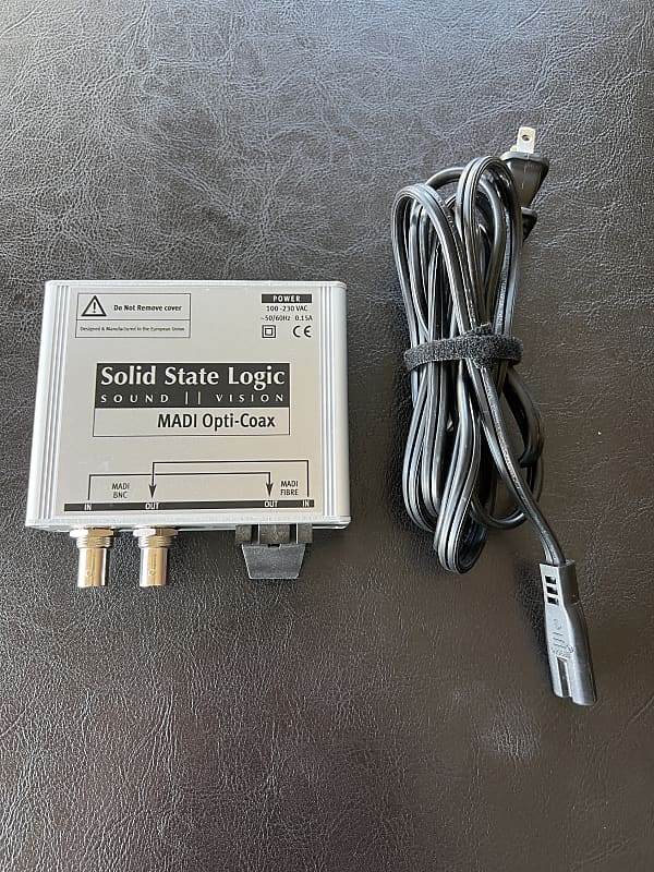 Solid State Logic MADI Opti-Coax Digital Format Converter | Reverb