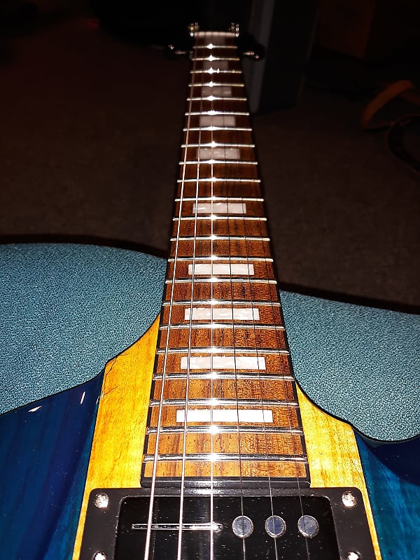 DBZ Hailfire 2010 Trans Blue / Natural | Reverb