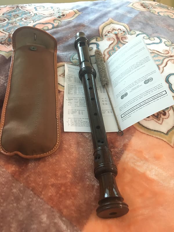 Kung Küng Masterpiece F Alto recorder 1968 - Dark Rosewood | Reverb