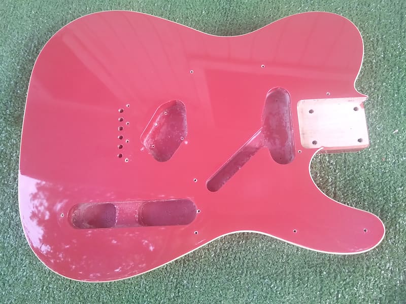 Double Bound Tele Body - Original Factory Fine Mist Metallic | Reverb