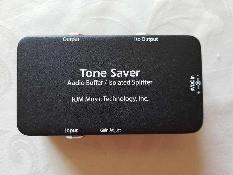 RJM Tone Saver Audio Buffer/Isolated Splitter w Gain | Reverb