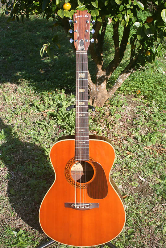 Yamaki F112 OOO size guitar Early '70 - Natural | Reverb