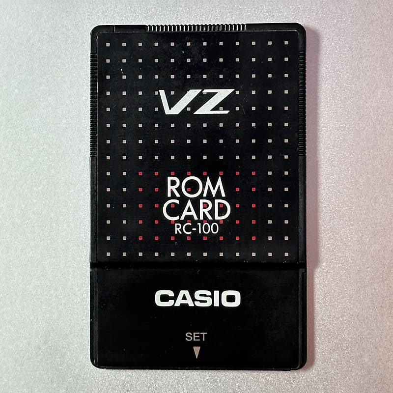 Casio RC-100 ROM Card 1989 | Reverb