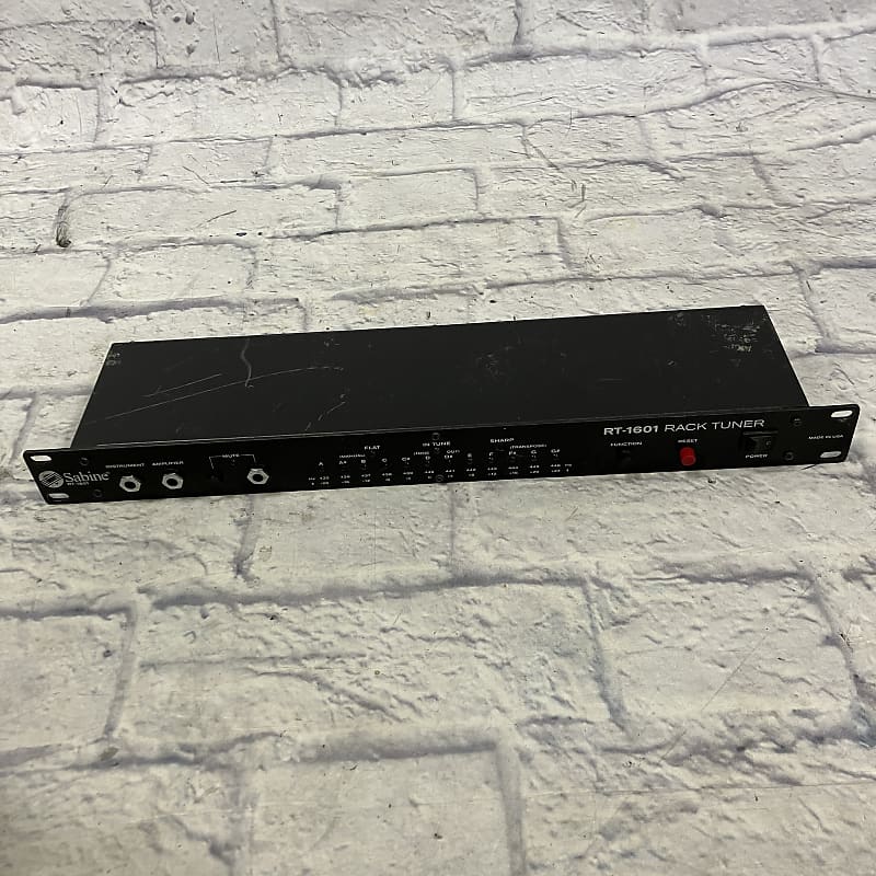 Sabine RT-1601 Rack Tuner | Reverb
