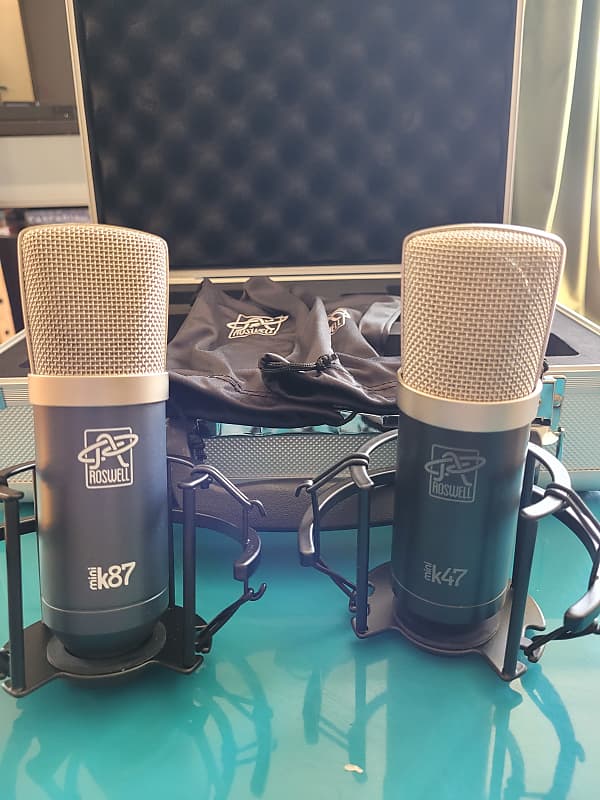 Roswell Pro Audio Mixed Pair- Mini K47 & Mini K87 | Reverb