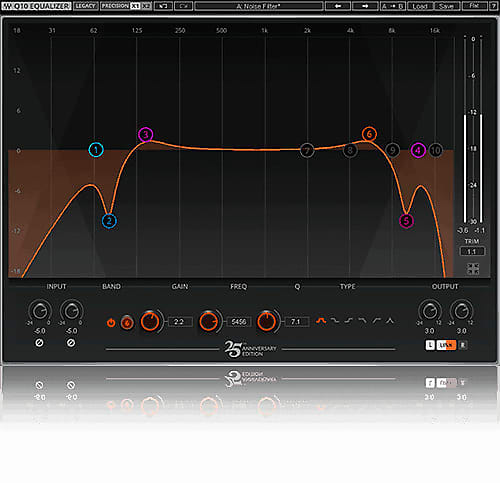Waves Q10 Equalizer AAX + Mixing Lessons + 24hr E-Delivery! | Reverb