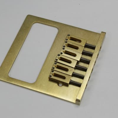 Telecaster brass bridge for P90 | Reverb