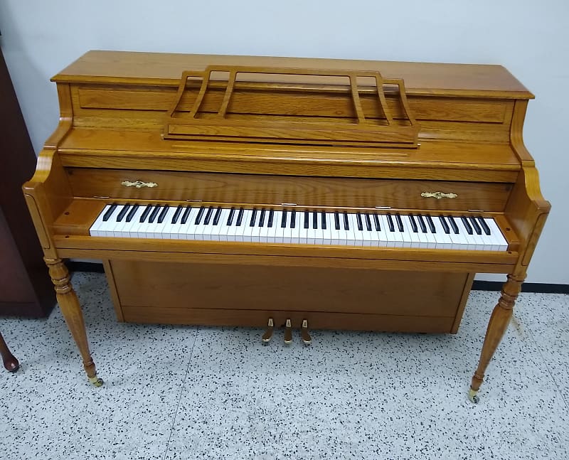 Kawai Professional Upright Piano Oak | Reverb