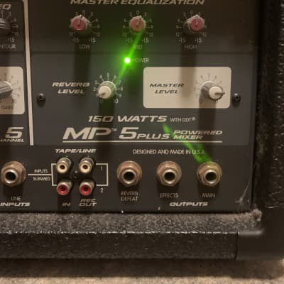 Peavey MP5 Plus Powered Mixer | Peavey Mixer| Peavy Powered | Reverb