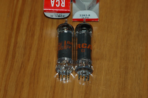 NOS RCA 6AQ5 6AQ5A Power Tubes Matched Pair Amplitrex AT-1000 | Reverb