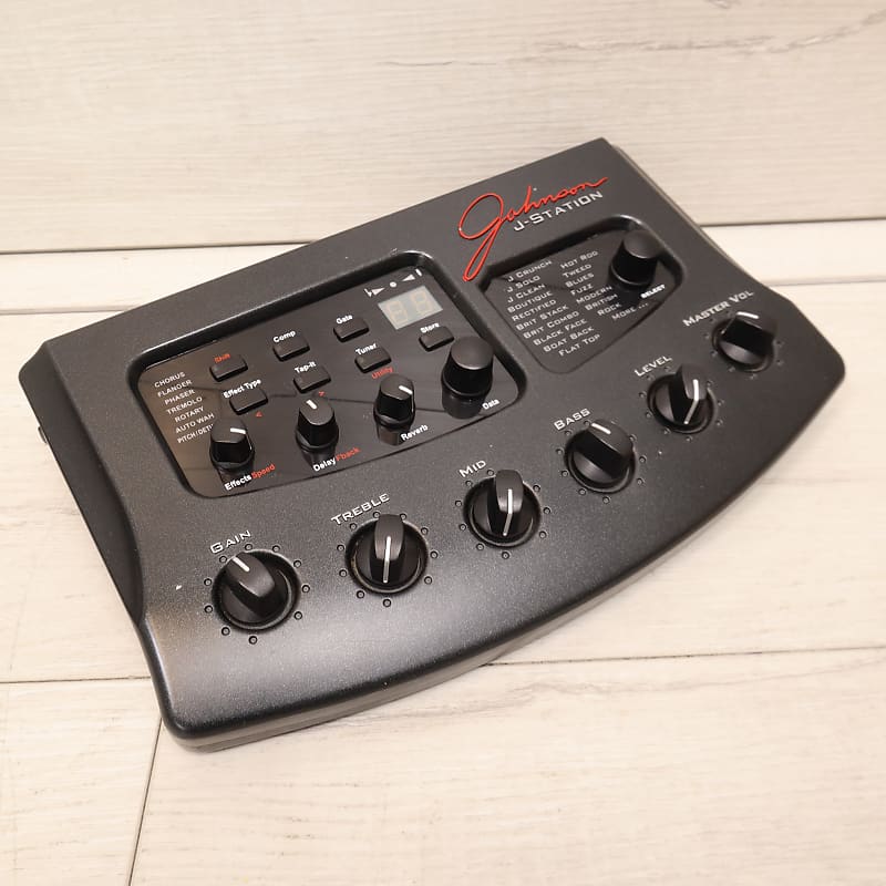 Johnson J-Station Electric Guitar Multi Effects Pedal w/ PSU | Reverb