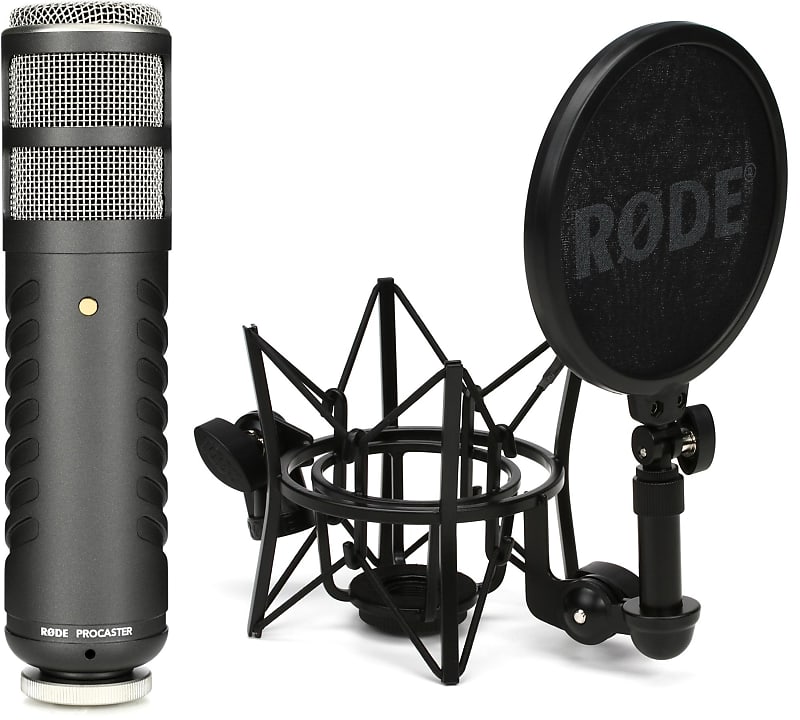 Rode Procaster Cardioid Dynamic Broadcast Microphone Bundle | Reverb