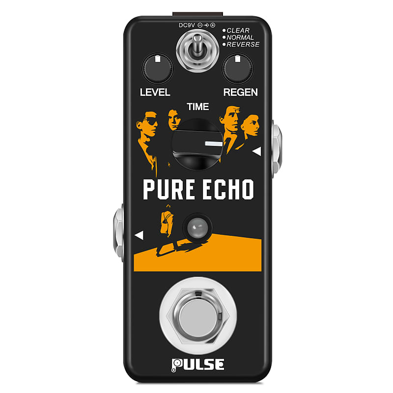 Pulse Technology Pure Echo PT-83 Mini Guitar Delay Effect | Reverb