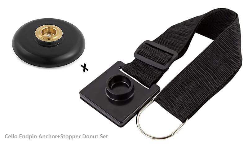 Cello Endpin Anchor & Stopper Donut PAIR standard for solo & | Reverb