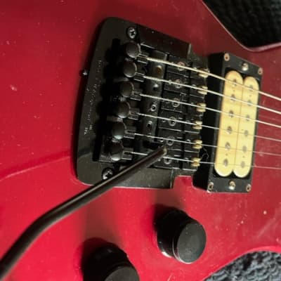 Hamer Scarab II Kahler 1984 - Red | Reverb