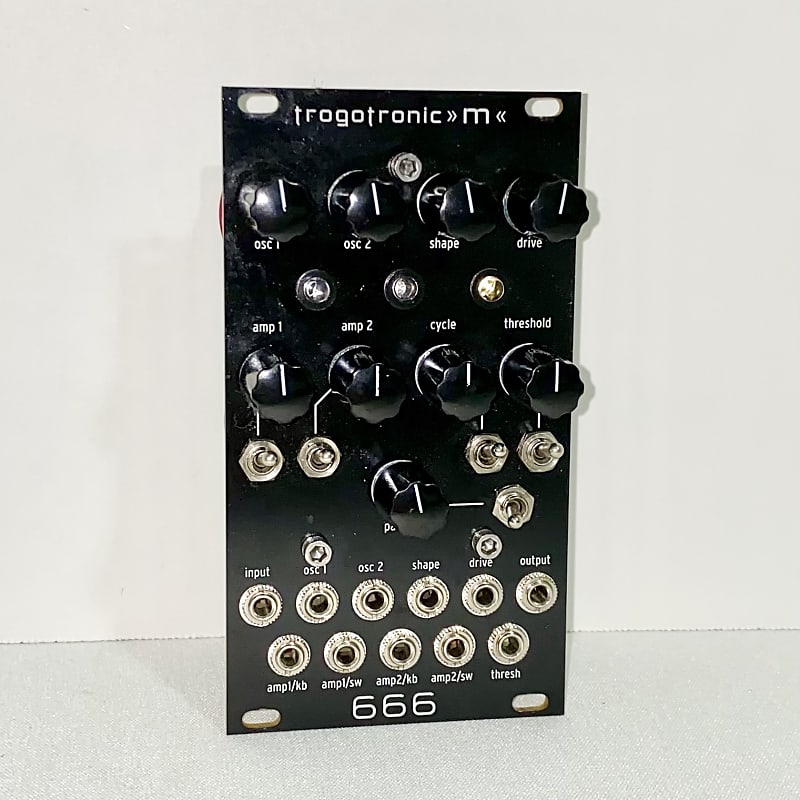 Trogotronic M666 Black Eurorack Module | Reverb