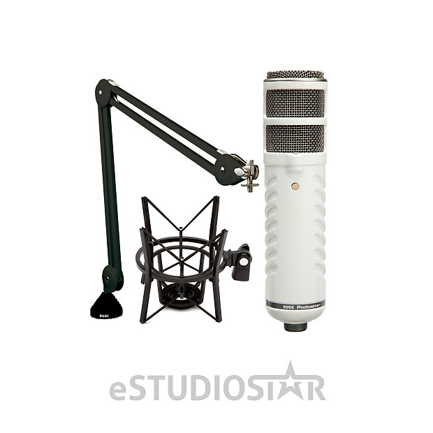 RODE Podcaster Booming Kit with Shockmount and Boom Arm | Reverb UK