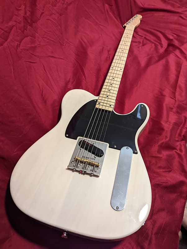 DIY Esquire Bajo Sexto Baritone White Blonde Bass VI Tele | Reverb