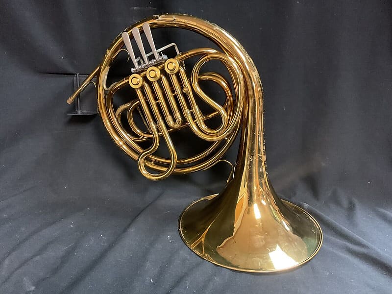 Conn USA Single French Horn - lacquer serial A166392 | Reverb