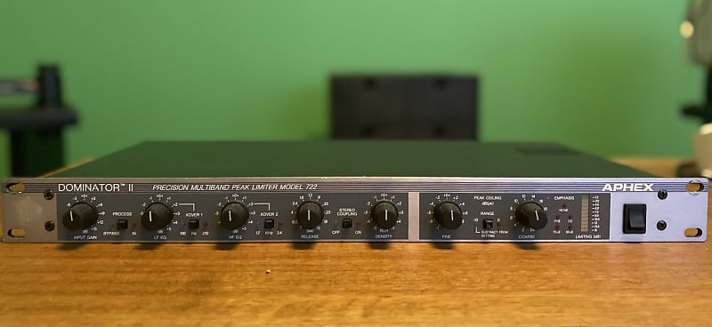 Aphex Dominator II Model 722 - Analog Limiter | Reverb