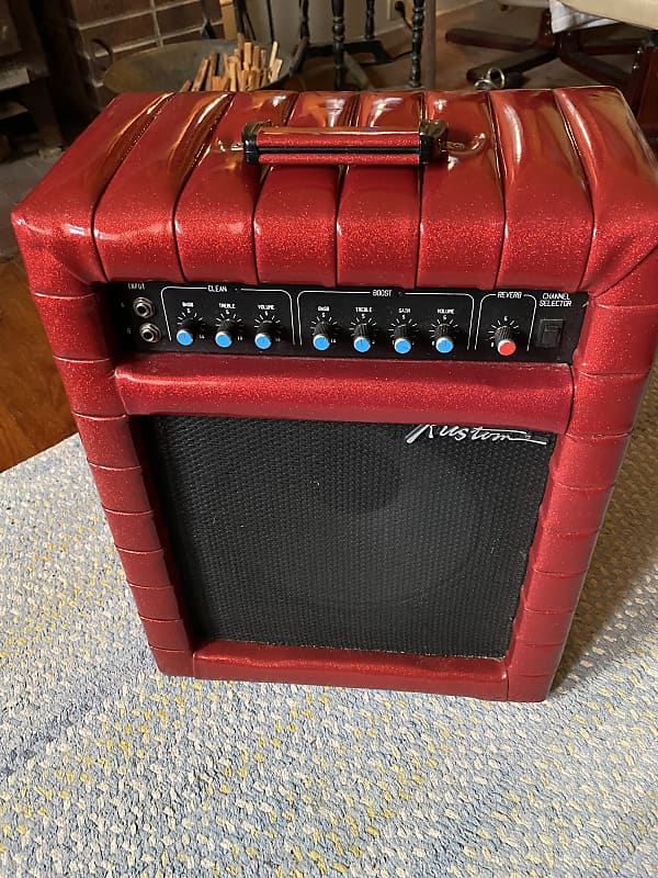 Kustom KLA-75 2000's - Red Tolex Tuck & Roll | Reverb