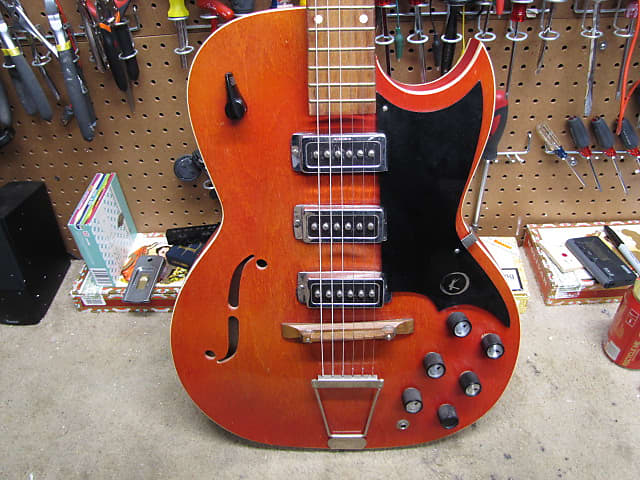 Kay Speed Demon 3 Pickup 1960s - Red Head | Reverb