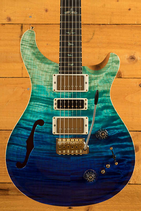 PRS Wood Library Special Semi-Hollow | Blue Fade | Reverb