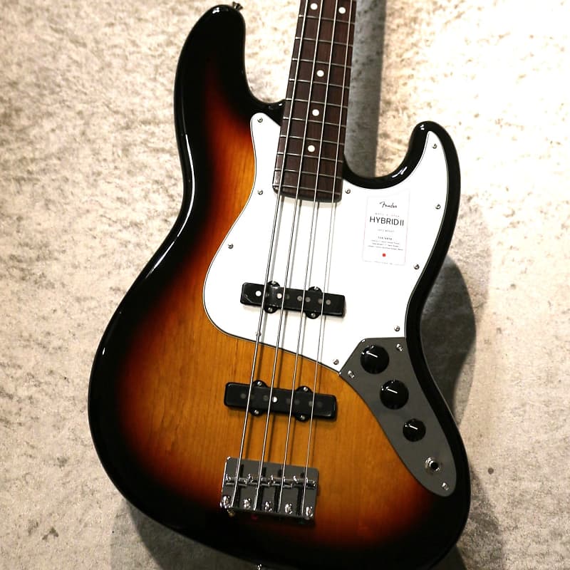 Fender Made in Japan Hybrid II Jazz Bass 2023 - 3 Color | Reverb Malta