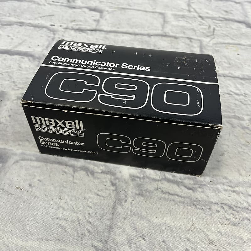 Maxell C90 Communicator Series Cassette Set of 10 | Reverb
