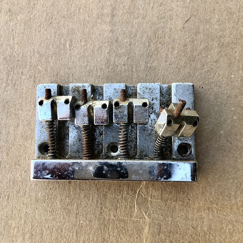 Vintage '80s Fernandes The Function Bass Bridge Your Next | Reverb