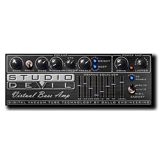 Studio Devil Virtual Bass Amp (Download) | Reverb