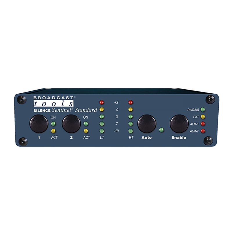 Broadcast Tools Silence Sentinel Standard Analog Stereo | Reverb