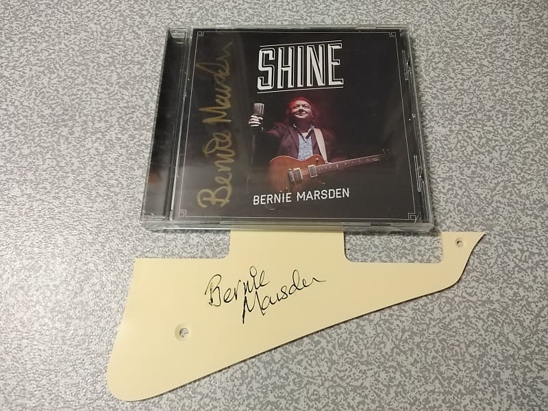 Signed Autograph Bernie Marsden Gibson Les Paul | Reverb Australia