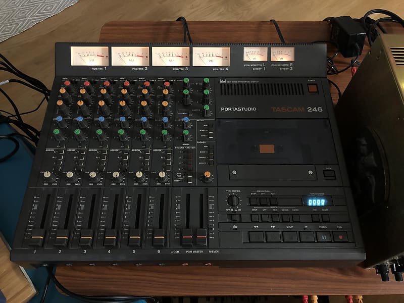 Tascam Portastudio 246 Analog 4-Track Cassette Recording | Reverb