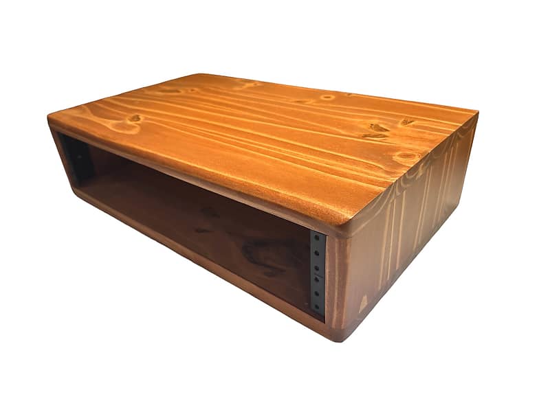 Nice-Racks 2U Rack, 12" D, Sugar Maple stain, Ready To Ship, | Reverb