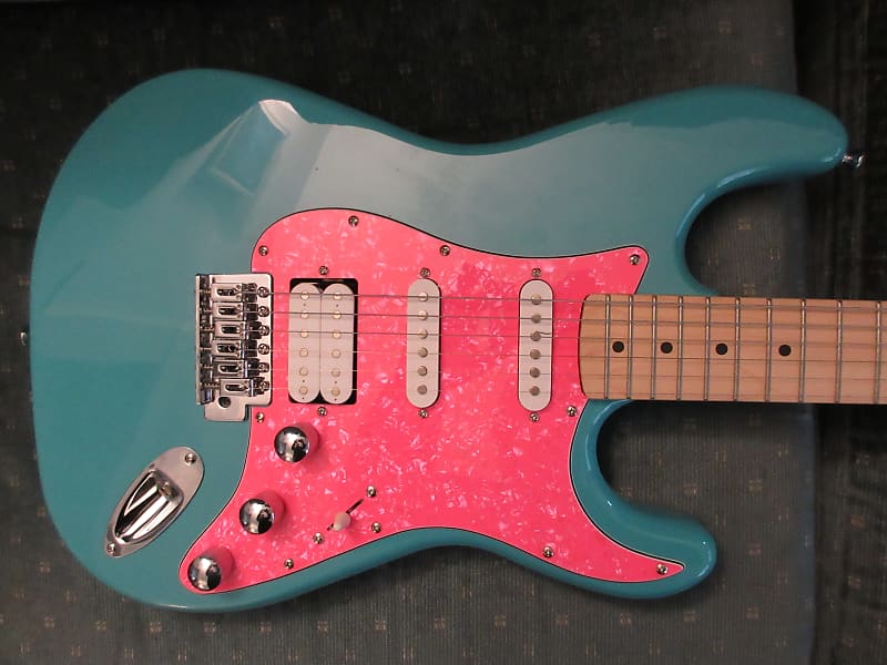 ~Cashified~ Kramer Strat-Style Blue Rock 'n' Roller | Reverb