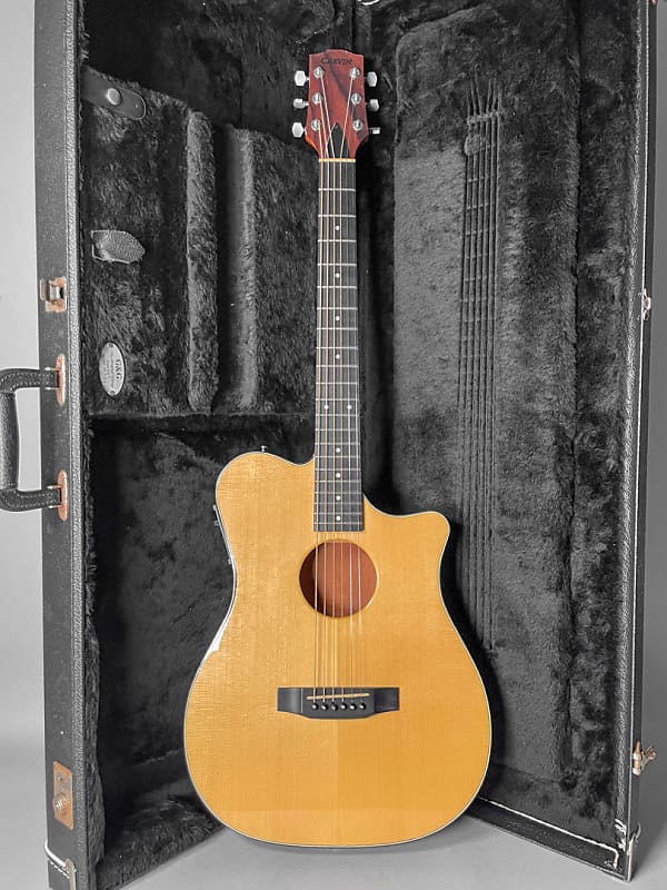 Carvin AC375 Natural Finish Acoustic Electric Guitar | Reverb UK