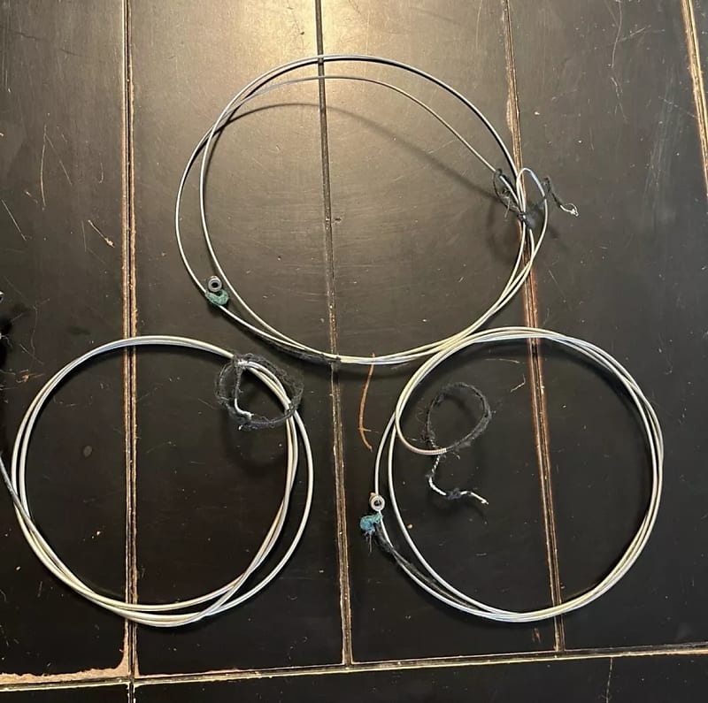 King Doublebass Rare Discontinued Steel EAD String Set (NO G) | Reverb